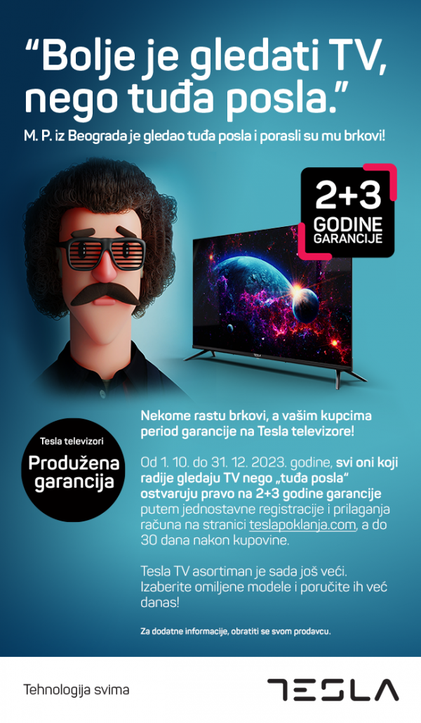 Tesla 5 godina garancije - ISCom d.o.o.